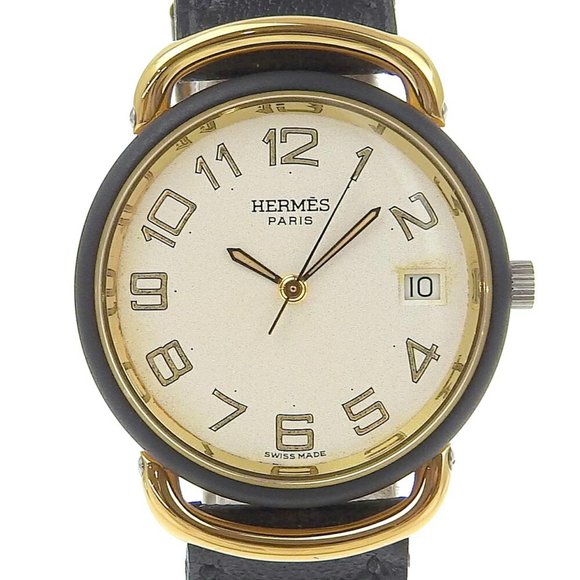 Hermes | Accessories | Hermes Hermes Pullman Watch Stainless Steel X ...
